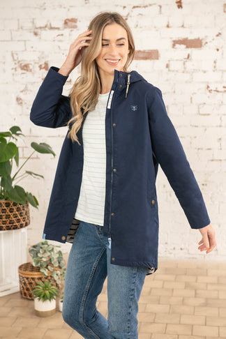 Beachcomber Long Jacket. Lightweight Waterproof Jacket | Lighthouse