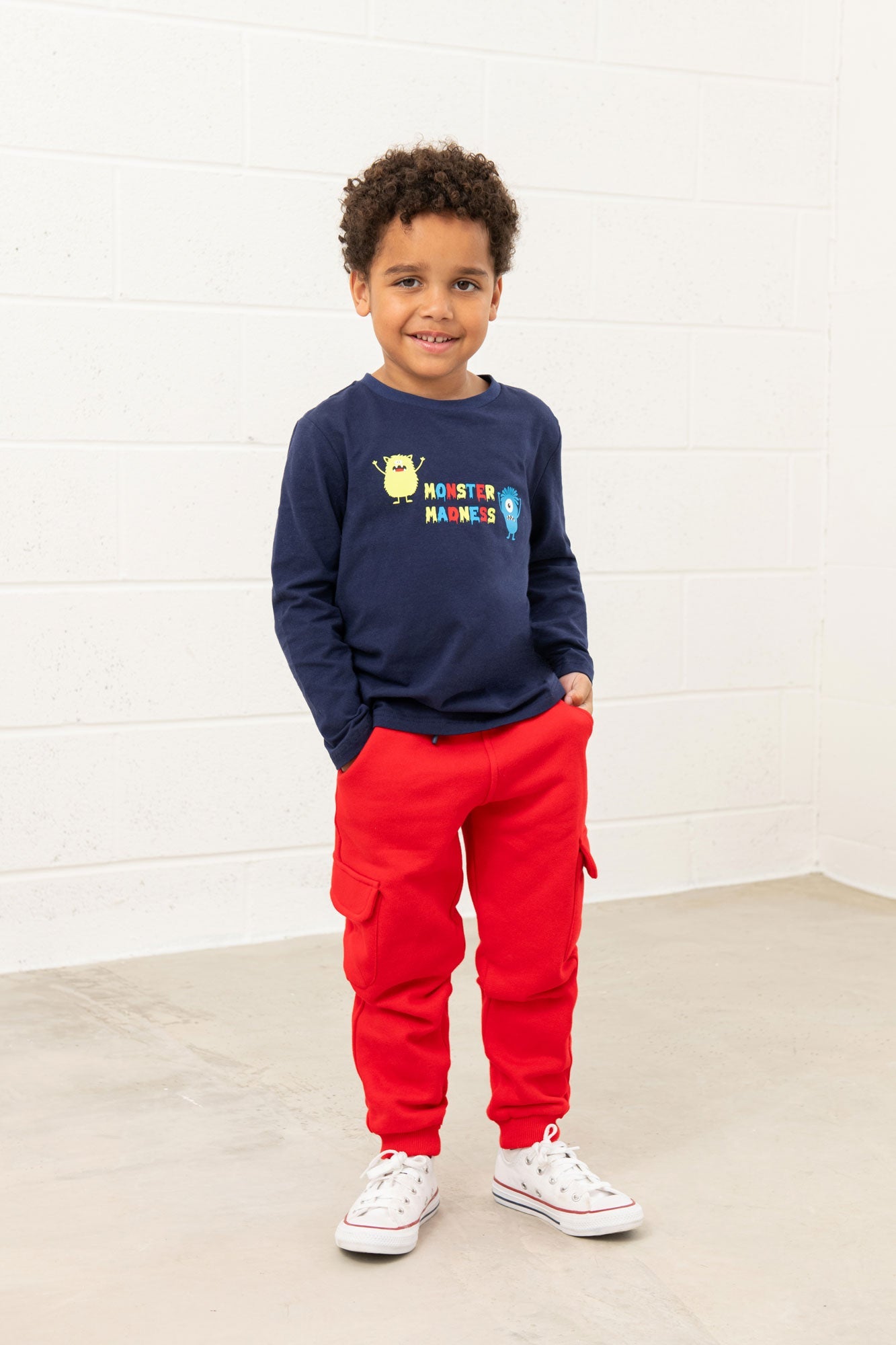 Oliver. Boys' Monster Madness Print| Lighthouse