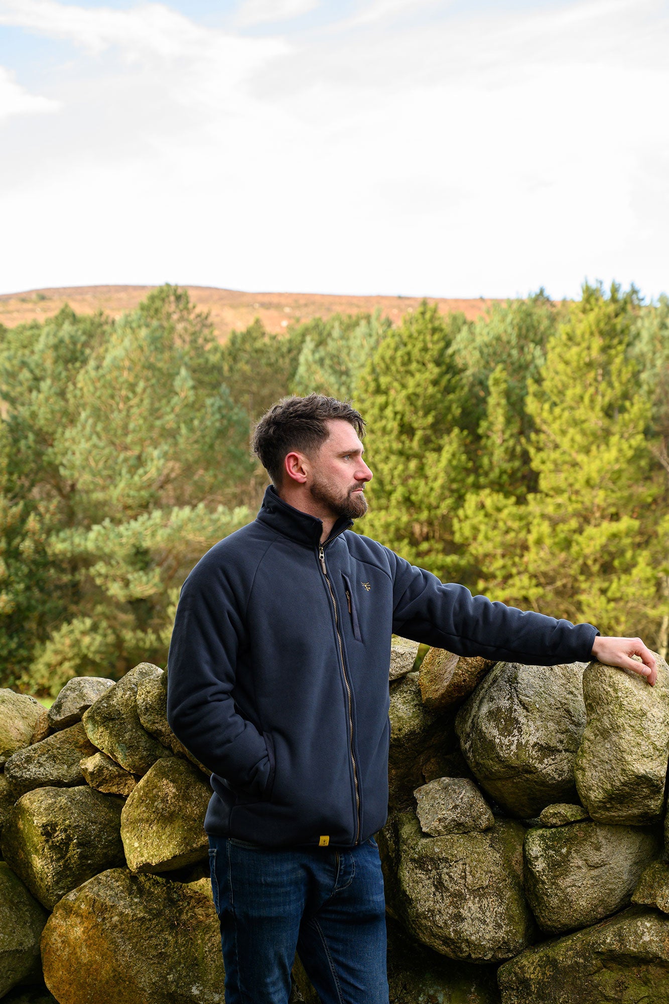 Windsor. Men's Bonded Waterproof Fleece | Lighthouse