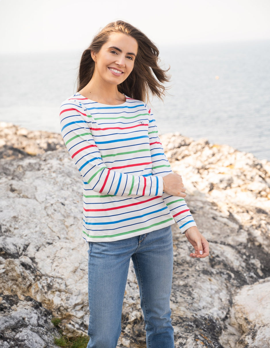 Shop Women's Breton Tops & T Shirts UK | Lighthouse