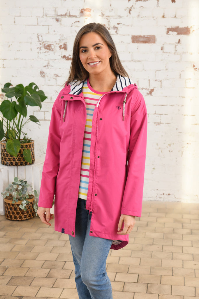 Beachcomber Long Jacket. Lightweight Waterproof Jacket | Lighthouse