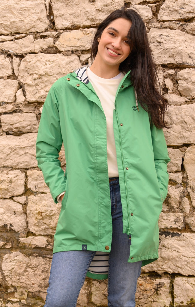 Beachcomber Long Jacket. Lightweight Waterproof Jacket | Lighthouse