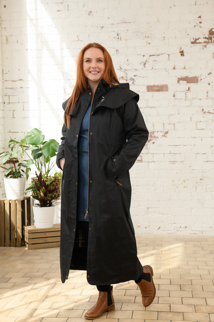 Outback Full Length Waterproof Raincoat - Black – Lighthouse