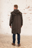 Stockman Long Raincoat - Navy - Men's Coats | Lighthouse