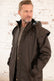 Stockman Long Raincoat - Navy - Men's Coats | Lighthouse