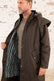 Stockman Long Raincoat - Navy - Men's Coats | Lighthouse