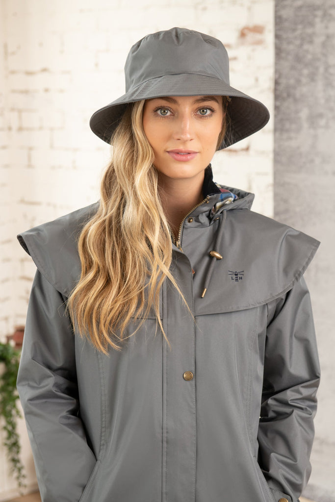 Storm Women's Waterproof Rain Hat - Urban Grey | Lighthouse